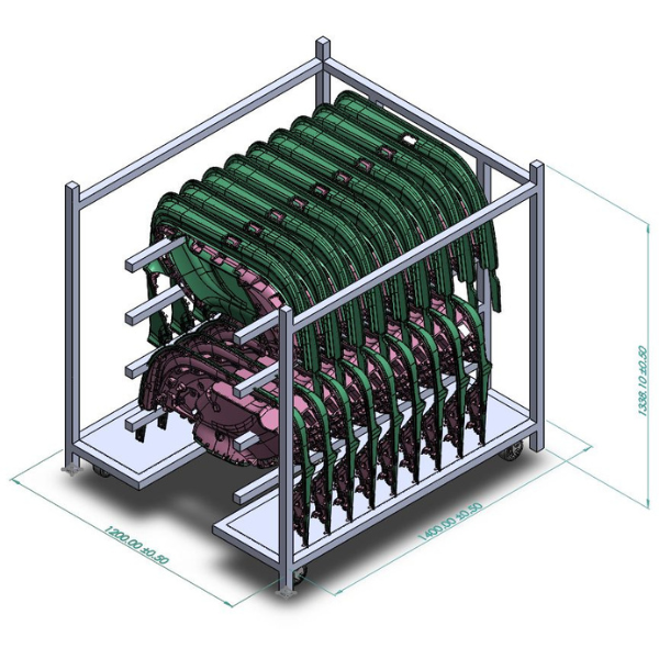 Racks, Canastillas y Estructuras Metálicas - Key Pack Solutions